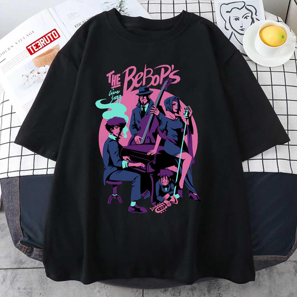 TSHIRT-Cowboy Bebop The Bebops Anime Aesthetic Unisex T-Shirt - Walmart.com