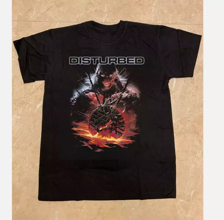 TSHIRT-Disturbed Take Back Your Life Tour 2024 Cotton Tee S to 5XL ...