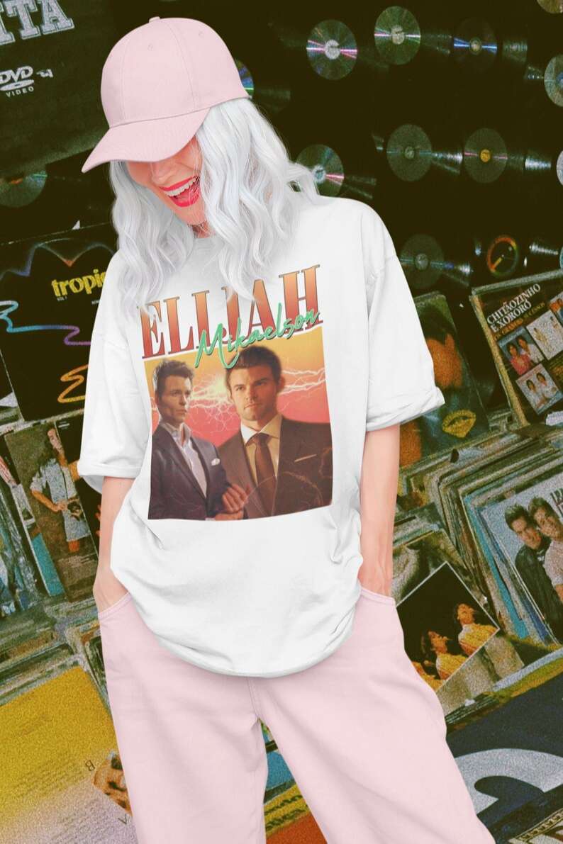 TSHIRT-Elijah Mikaelson Classic T Shirt The Vampire Diaries - Walmart.com