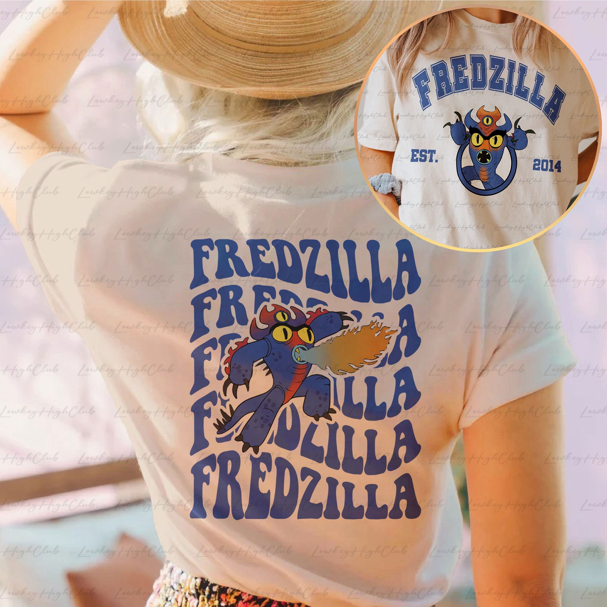 TSHIRT-Fredzilla Big Hero 6 Disney 2 Sided Shirt, Fredzilla Disney ...