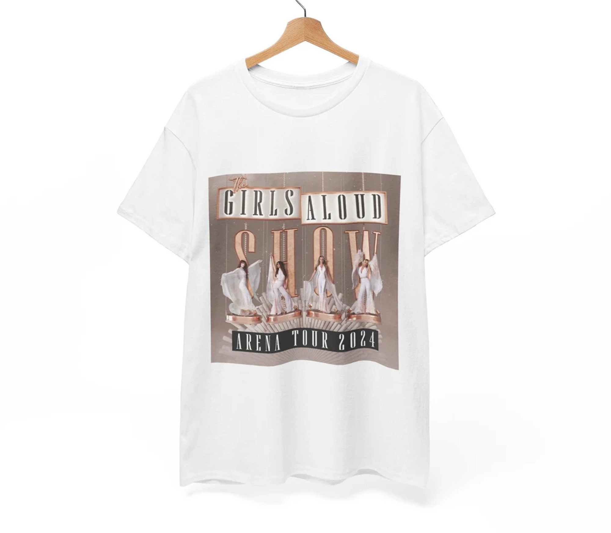 TSHIRT-GIRLS ALOUD T-shirt, Arena Tour Merch, Wembley 2024 Tshirt ...