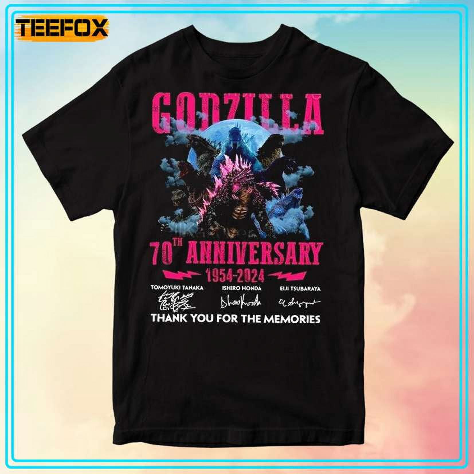 TSHIRT-Godzilla 70th Anniversary 1954-2024 T-Shirt - Walmart.com