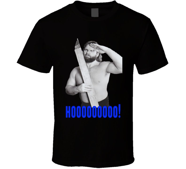 TSHIRT-Hacksaw Jim Duggan Retro Wrestling Legend T Shirt - Walmart.com