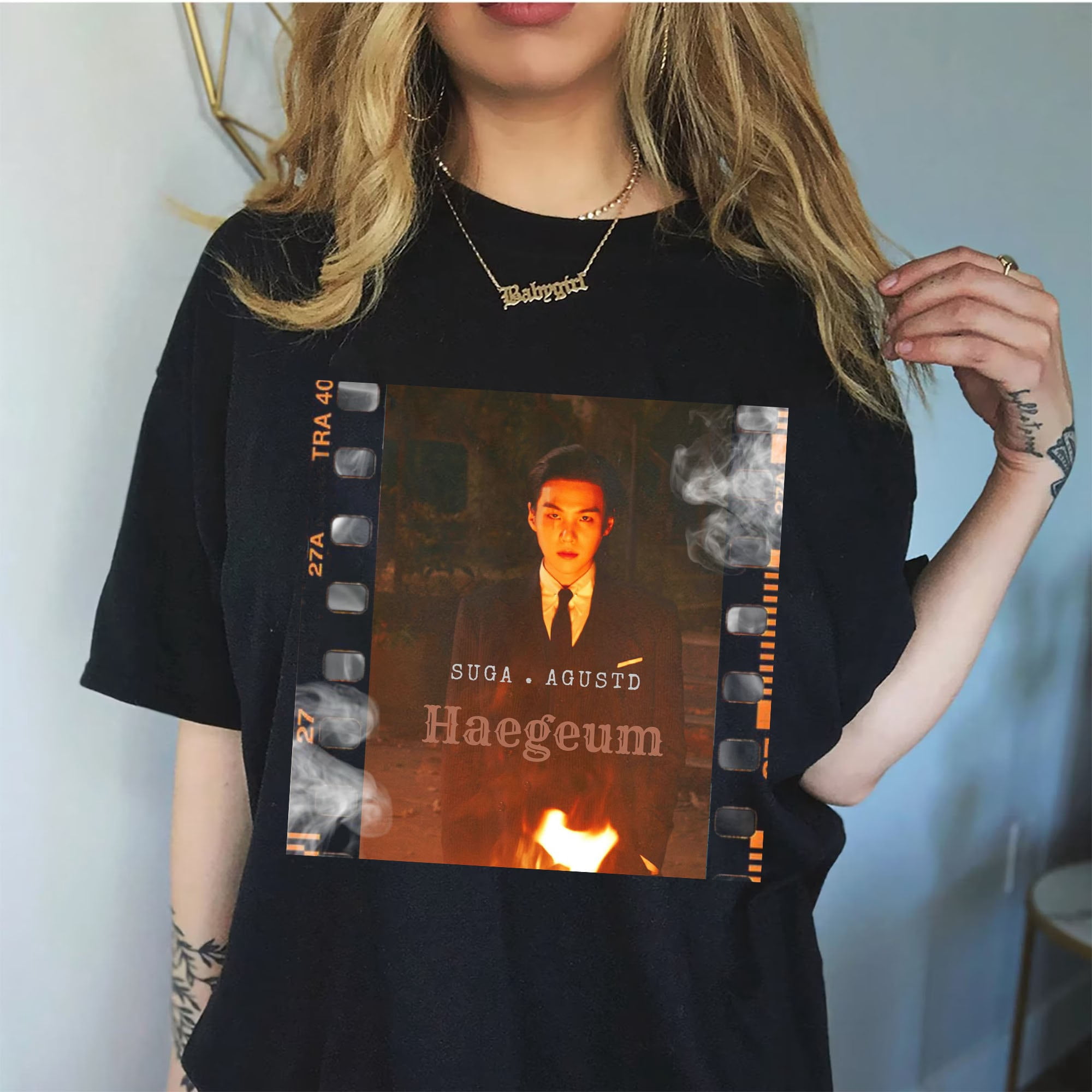 TSHIRT-Haegeum Agust D Shirt, Haegeum Shirt, Haegeum Suga Bts Shirt ...