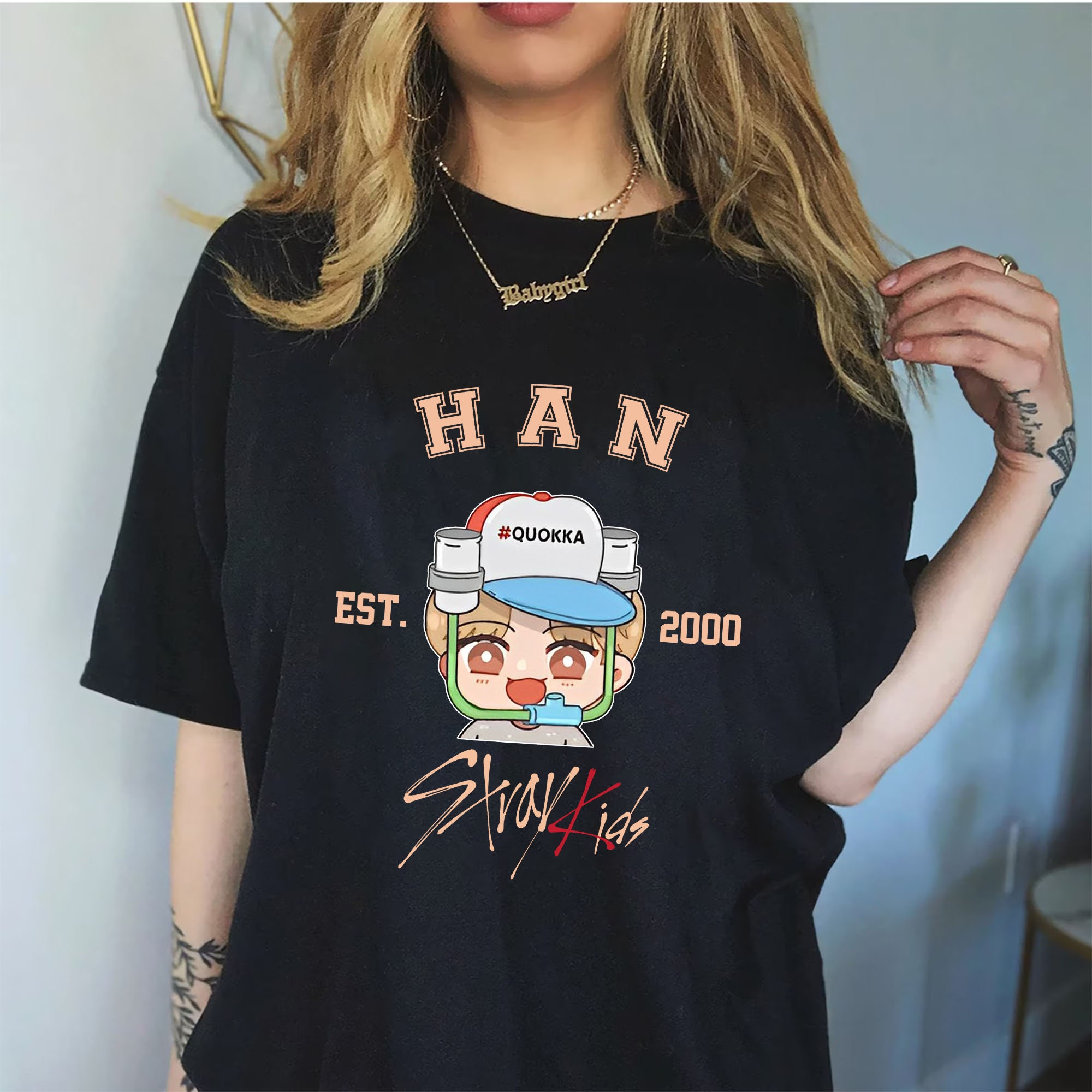 TSHIRT-Han Stray Kids Members Shirt, Trendy Shirt, Stray Kids Shirt ...