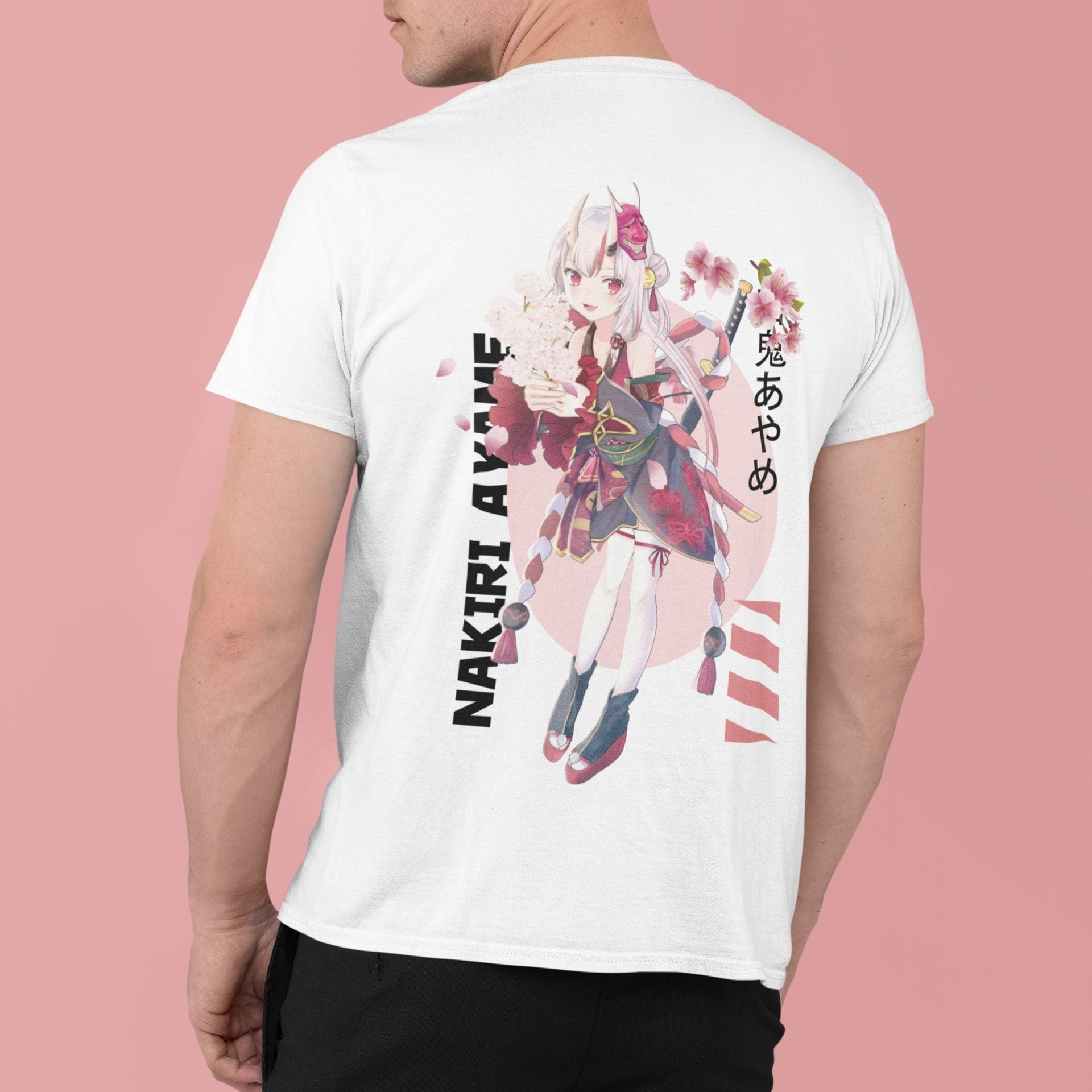 TSHIRT-Hololive Vtuber Nakiri Ayame Hoodie, Nakiri Ayame Shirt ...