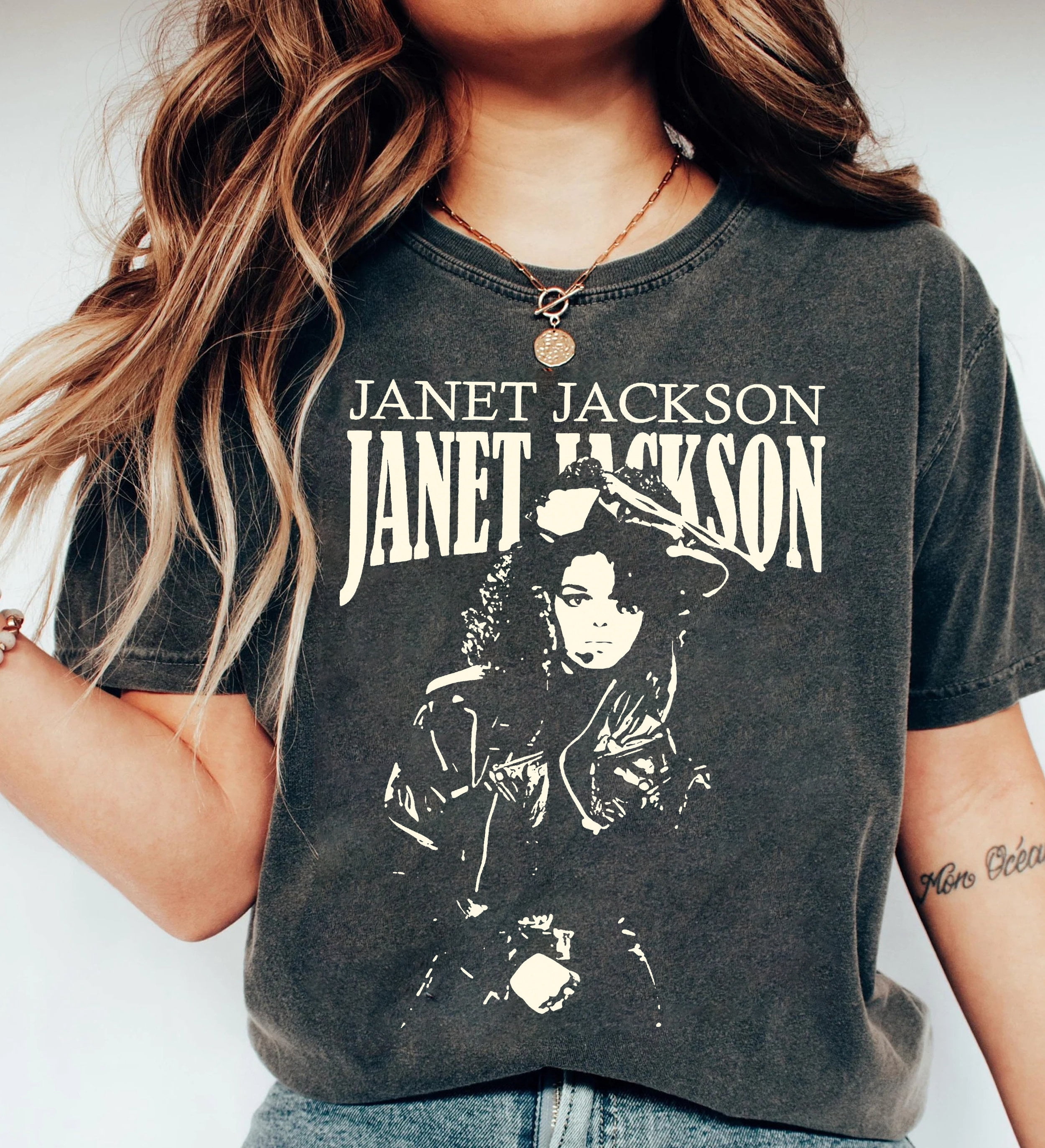 TSHIRT-Janet Jackson 90s Shirt, Together Again Tour 2024 Shirt, Janet ...