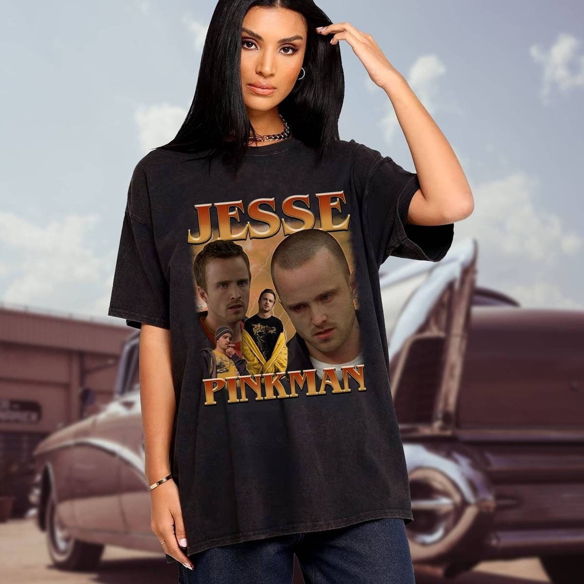 TSHIRT-Jesse Pinkman Shirt, Breaking Bad Shirt, Jesse Pinkman Vintage ...