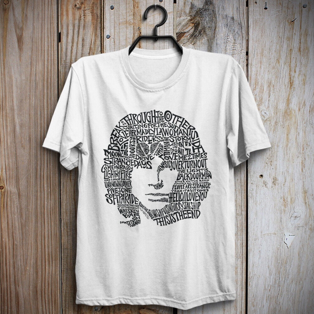 TSHIRT-Jim Morrison The Doors Back Door Man Love Her Madly Hello I Love ...