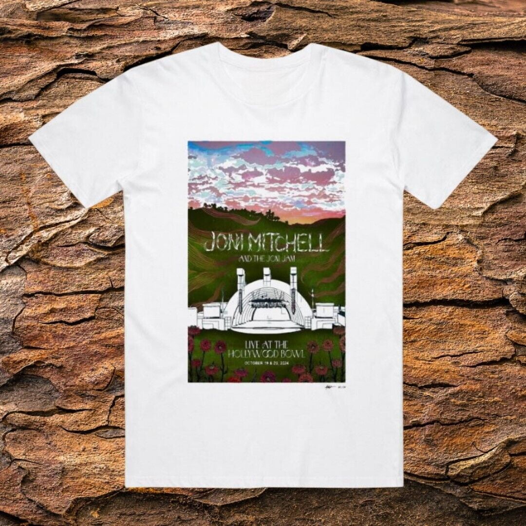 TSHIRT-Joni Mitchell And The Joni Jam Live At The Hollywood Bowl ...