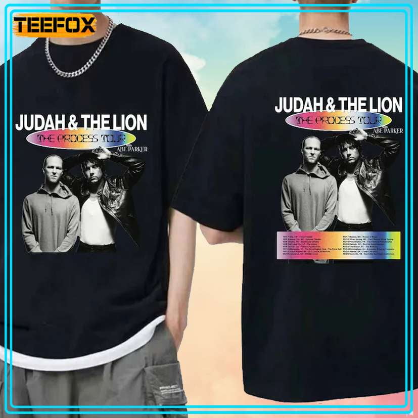 TSHIRT-Judah and the Lion The Process Tour 2024 Unisex T-Shirt ...