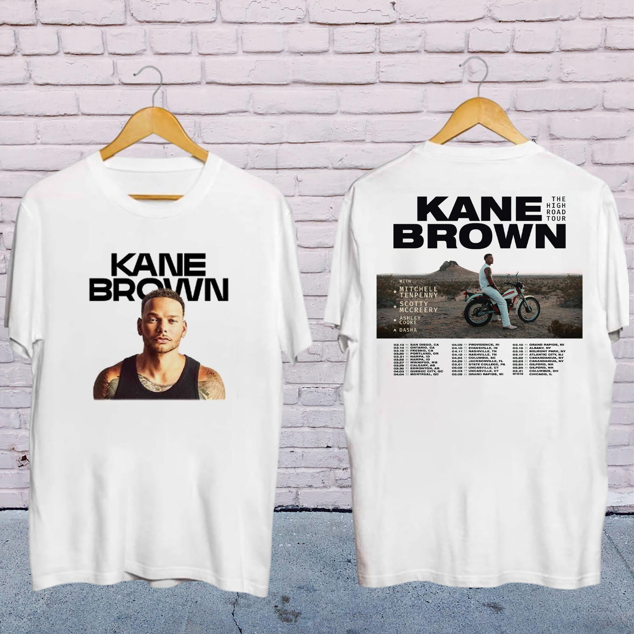 TSHIRT-Kane Brown Graphic Shirt, 2025 Kane Brown The High Road Tour ...