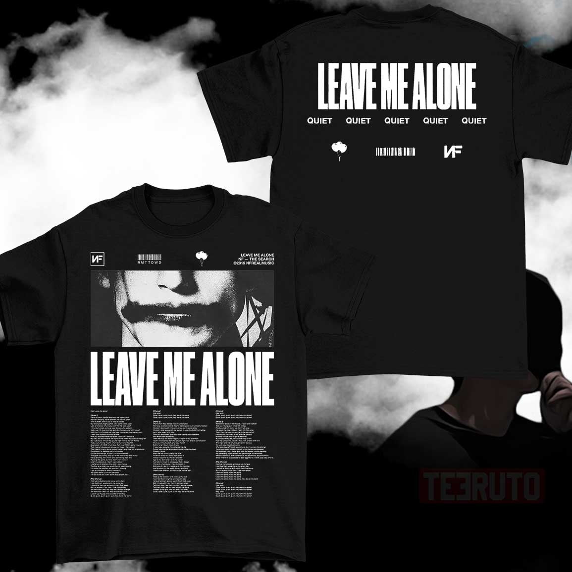 TSHIRT-Leave Me Alone NF Merch Unisex Hoodie - Walmart.com