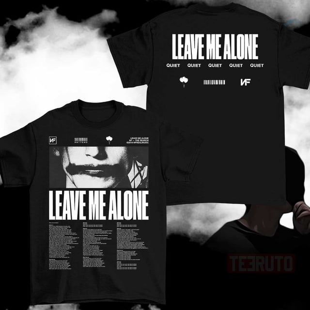 TSHIRT-Leave Me Alone NF Merch Unisex Hoodie - Walmart.com