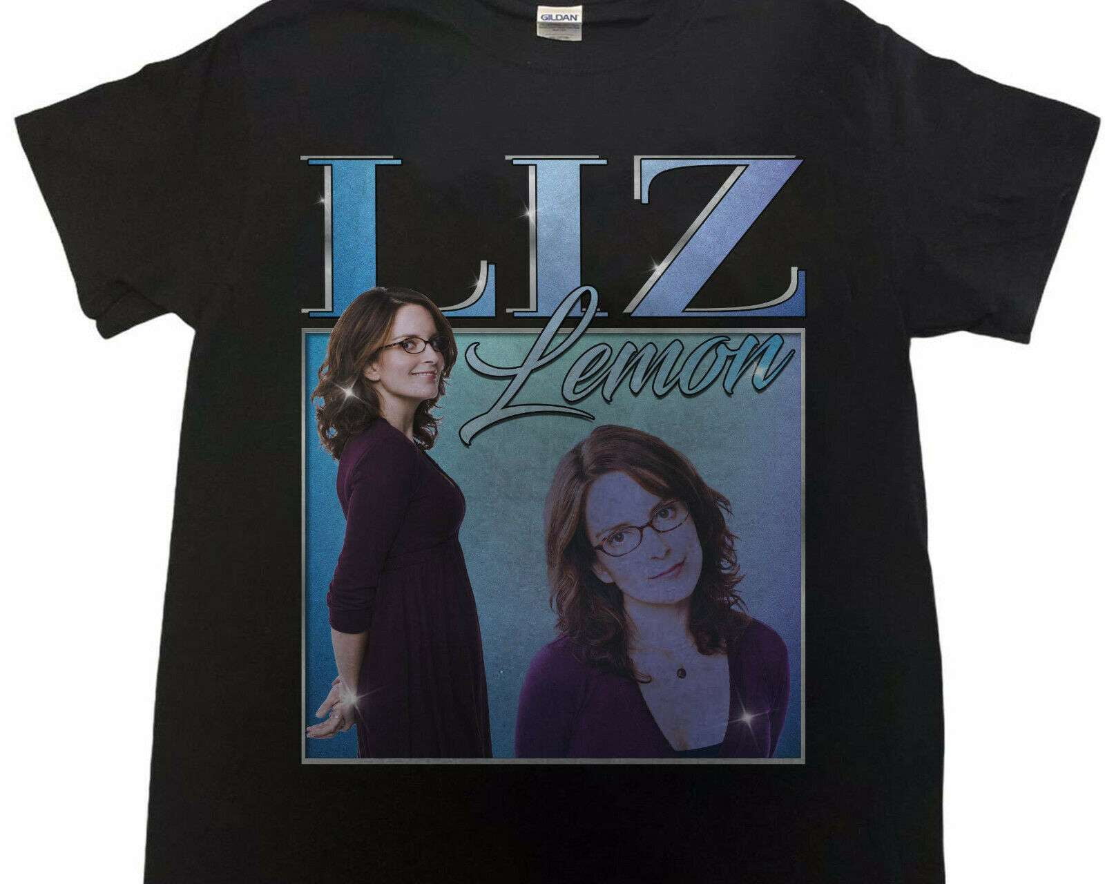 TSHIRT-Liz Lemon 30 Rock Tina Fey Vintage Unisex T Shirt - Walmart.com