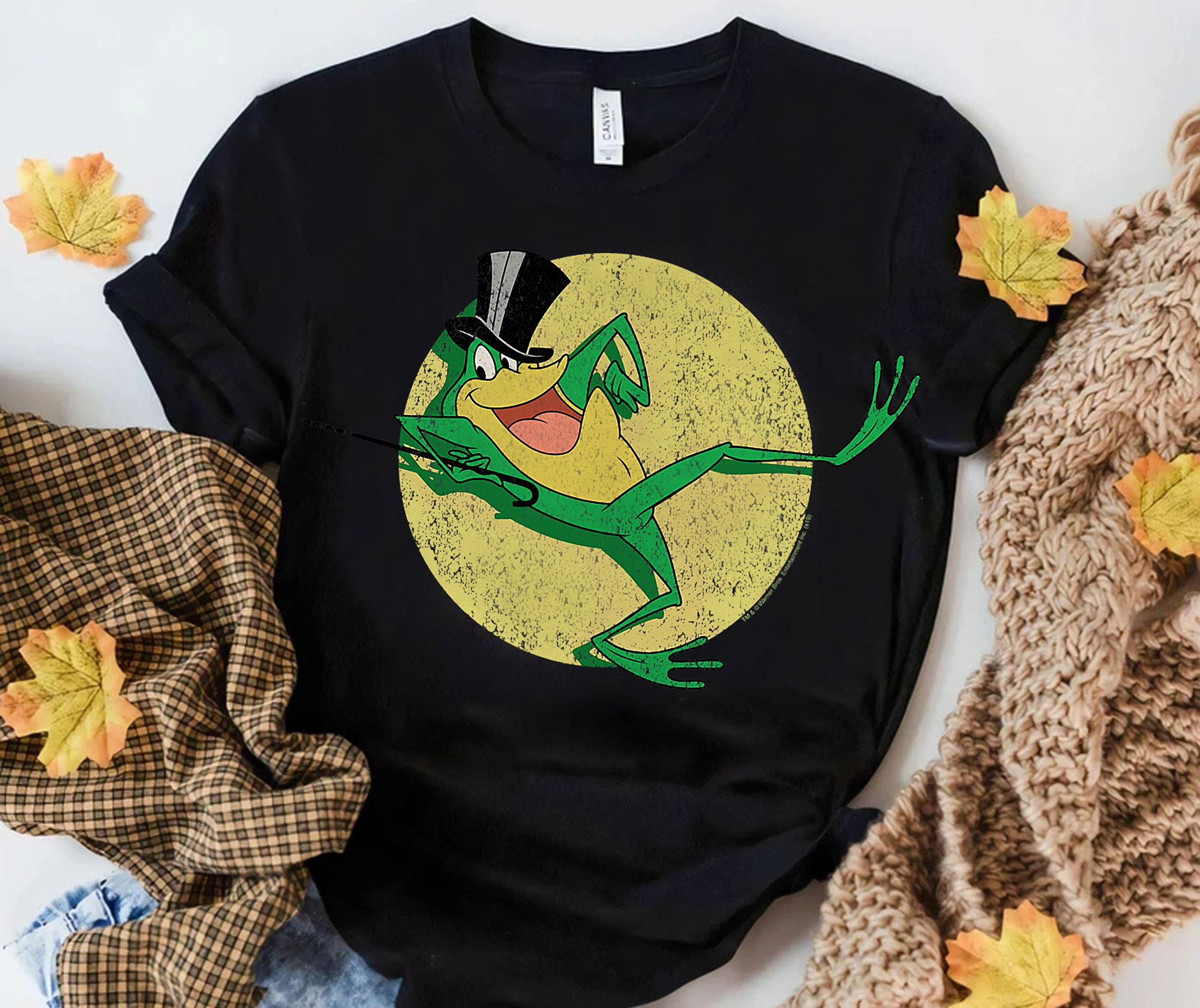 TSHIRT-Looney Tunes Michigan J. Frog Hello My Baby Portrait T-Shirt , Bunny Funny shirt, Daffy ...