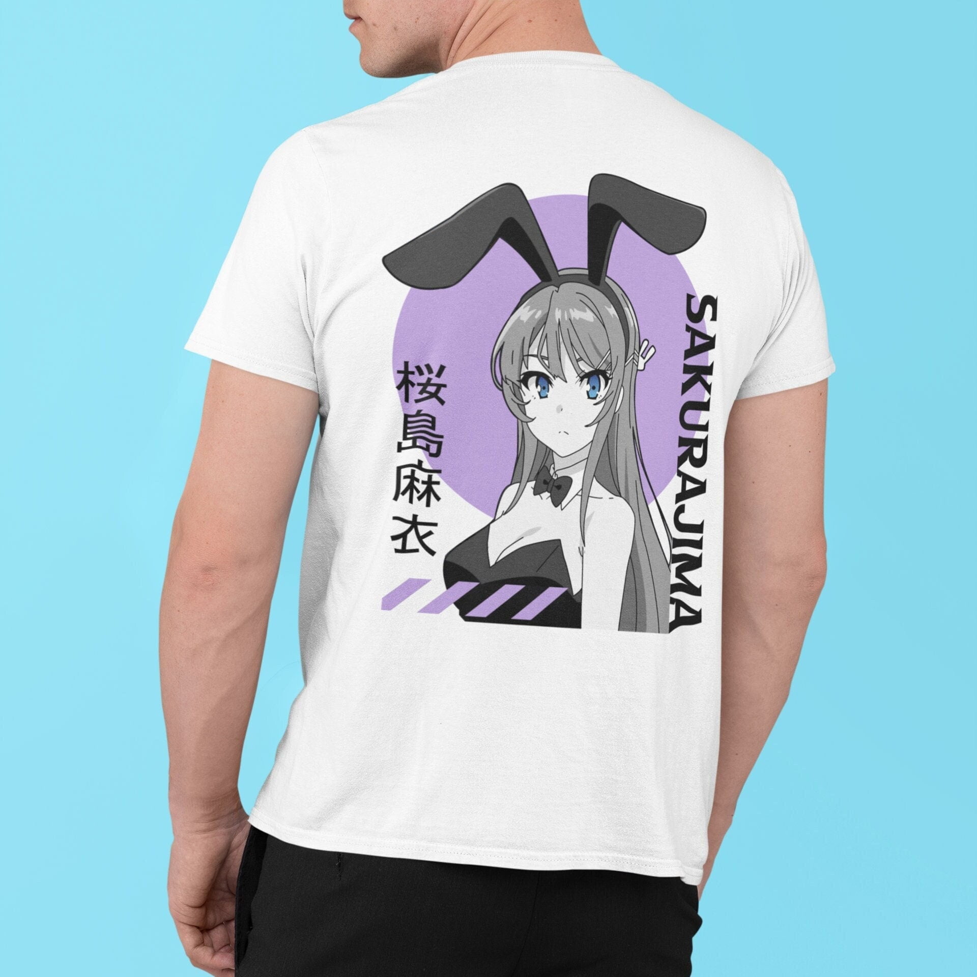TSHIRT-Mai Sakurajima Rascal Does Not Dream of Bunny Girl Senpai T ...