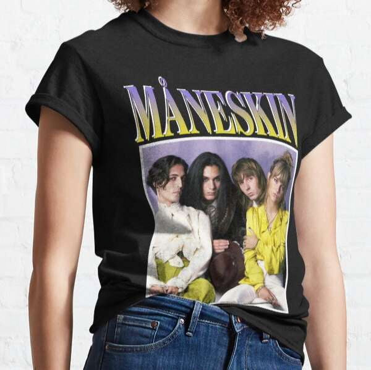 TSHIRT-Maneskin Rock Band T-Shirt Music Singer - Walmart.com