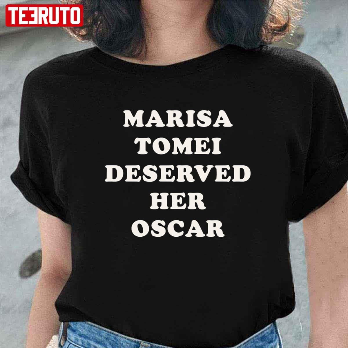 TSHIRT-Marisa Tomei Deserved Her Oscar Unisex T-Shirt - Walmart.com