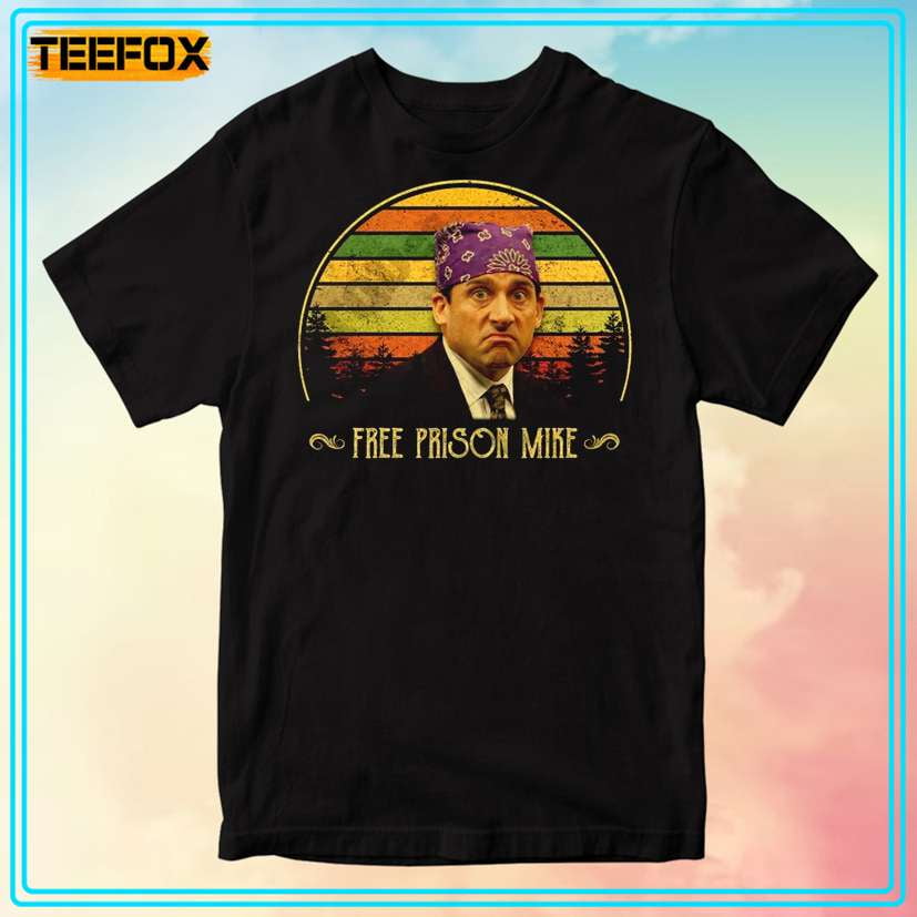 TSHIRT-Michael Scott Free Prison Mike Quote T-Shirt - Walmart.com