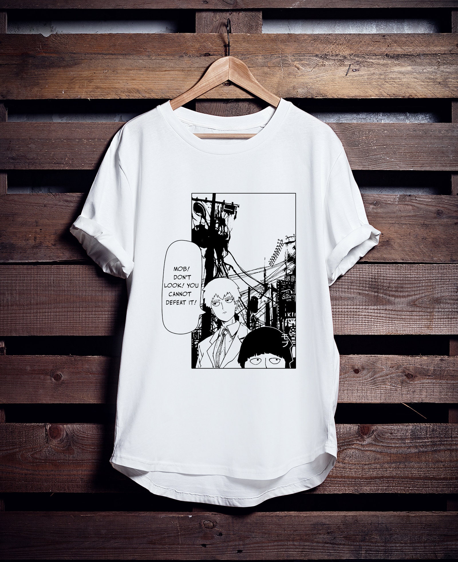 TSHIRT-Mob Psycho 100 Shirt, 16 colors, Mob Tee, Anime Shirt, Japanese ...