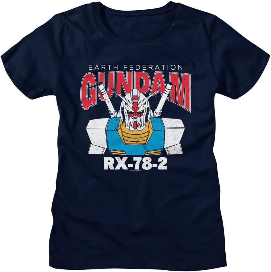 TSHIRT-Mobile Suit Gundam Anime Earth Federation Gundam RX-78-2 ...