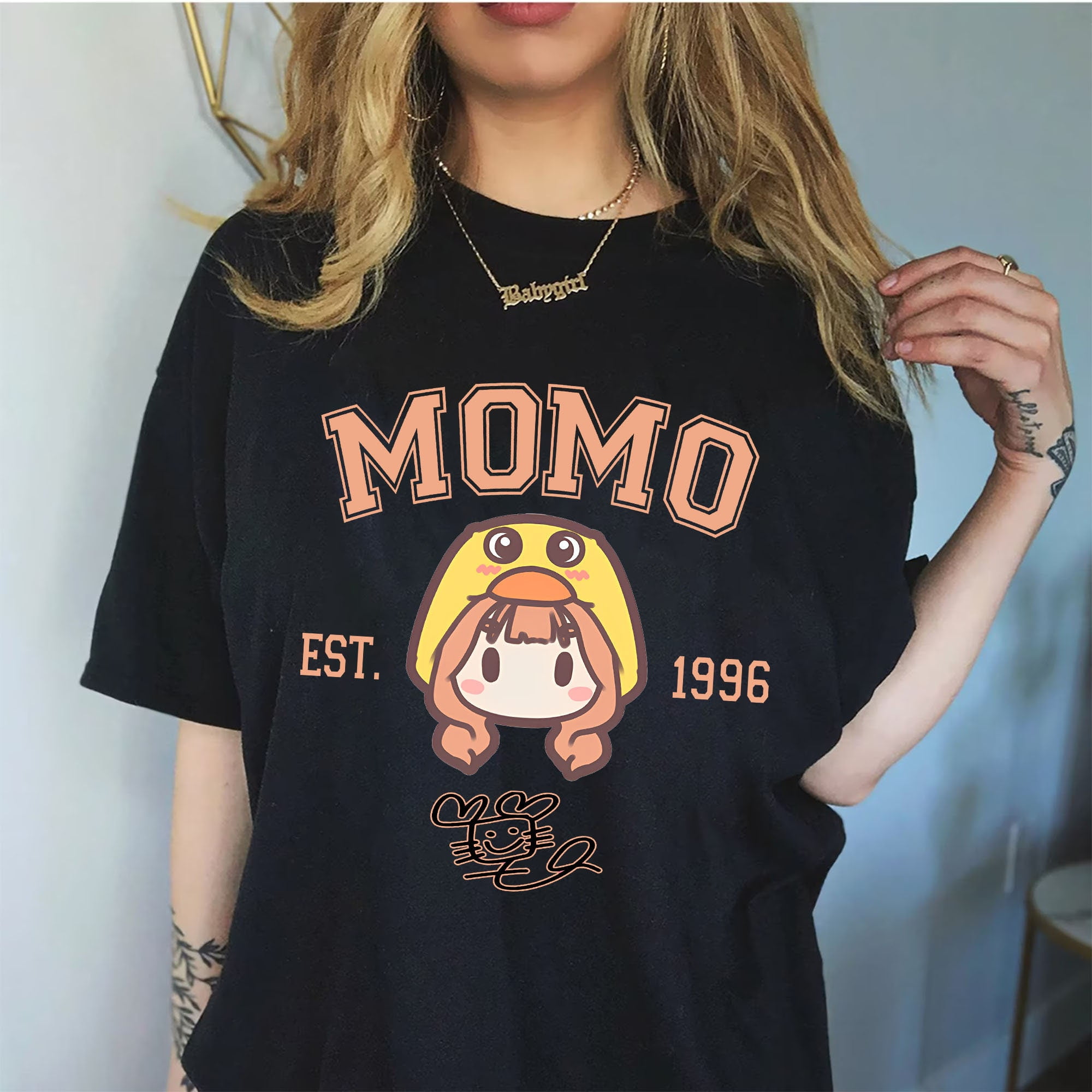 TSHIRT-Momo Chibi Twice Shirt, Twice Album Shirt, K-pop Twice Shirt ...