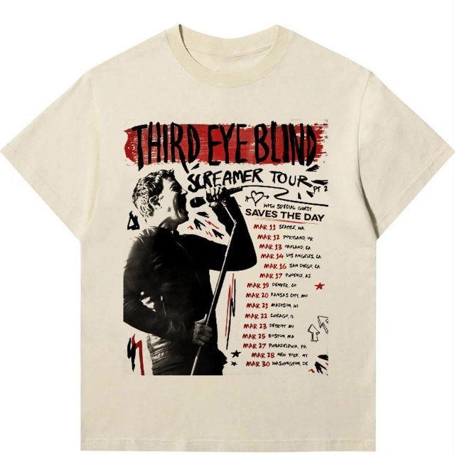 TSHIRT-NEW Third Eye Blind- Third Eye Blind Tour 2024 Sand All Size ...