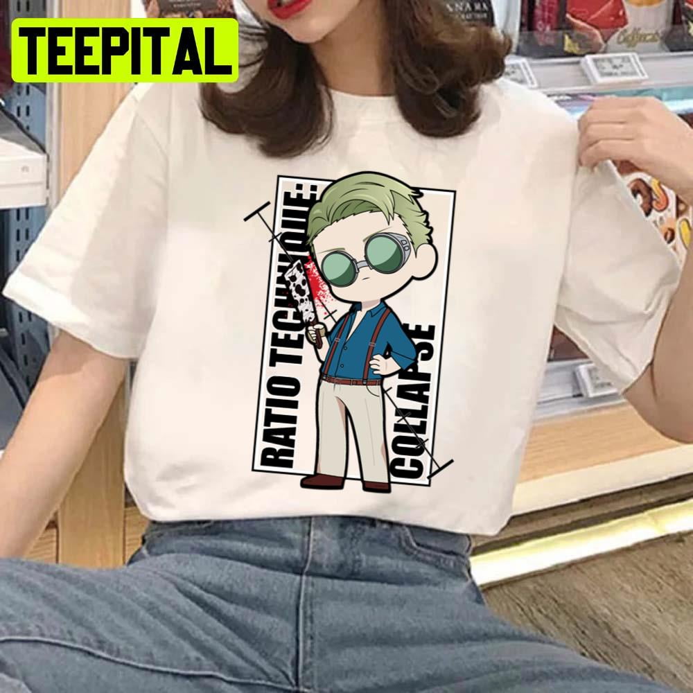 TSHIRT-Nanami Chibi Ratio Technique Collapse Unisex T-Shirt - Walmart.com