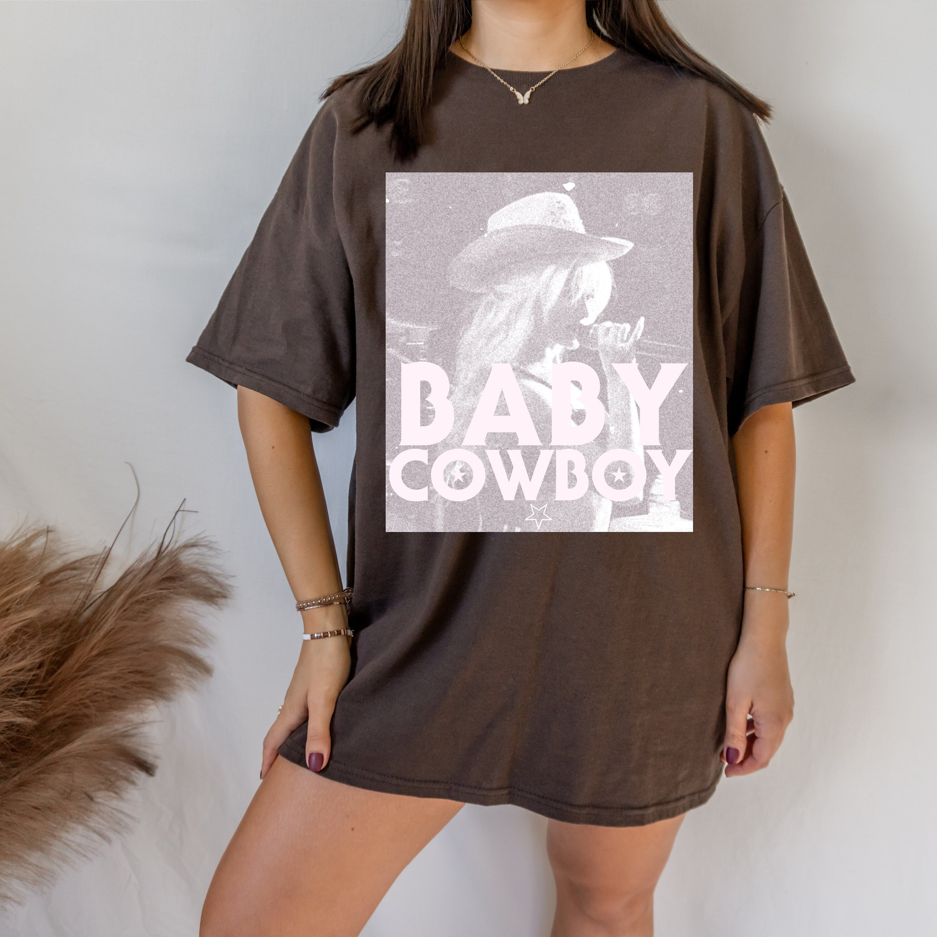 TSHIRT-Nessa Baby Cowboy Merch, Nessa Poster Art, Church Club For The Lonely Tour, Hell Is A ...