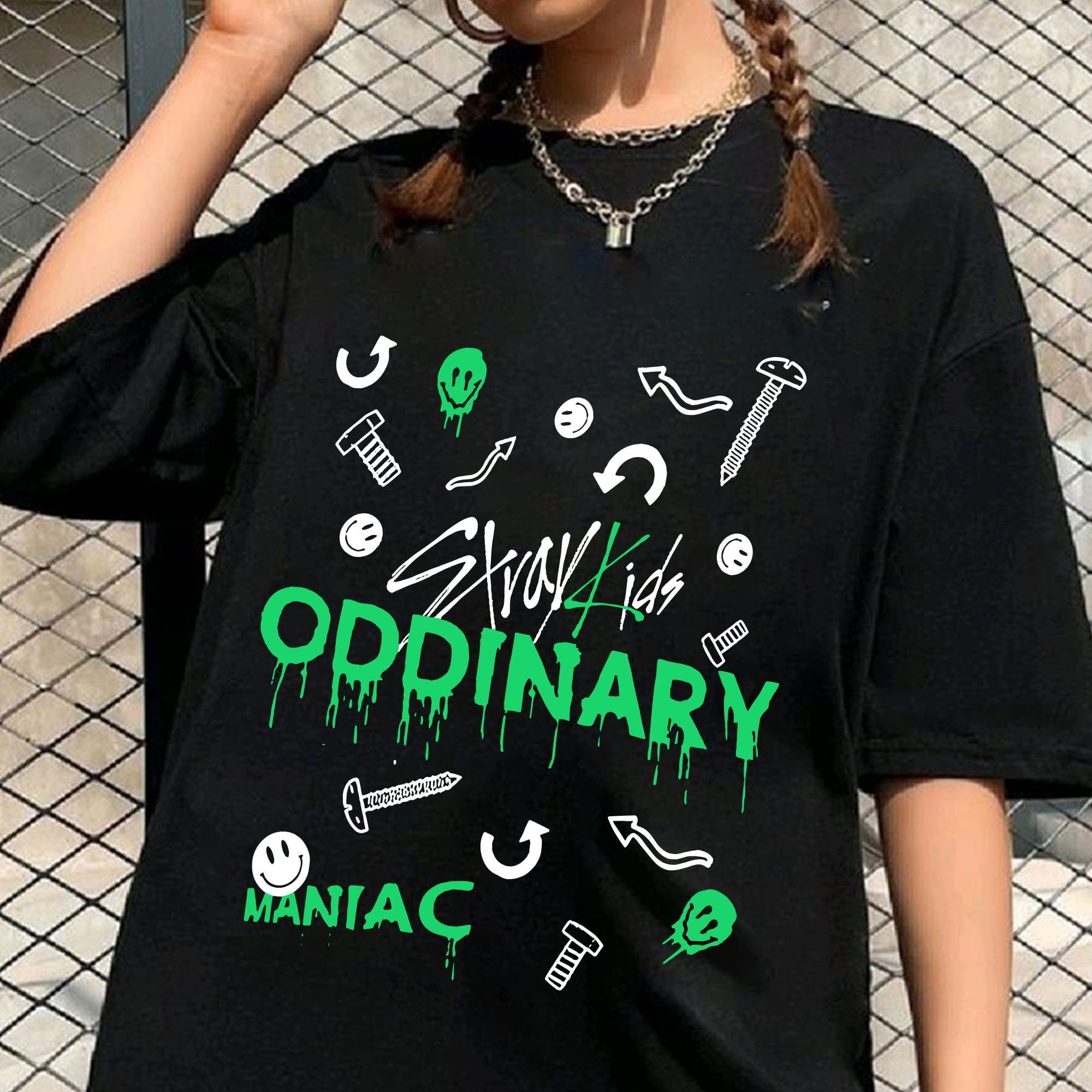 TSHIRT-Oddinary Album Stray Kids Shirt, Maniac Stray Kids Sweatshirt ...