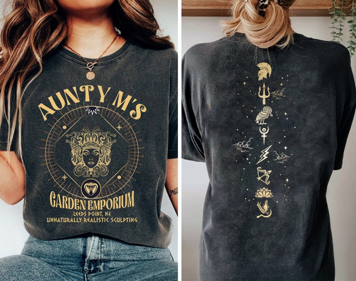 TSHIRT-Percy Jackson Shirt Aunty Medusa Inspired Shirt, Book Lover ...