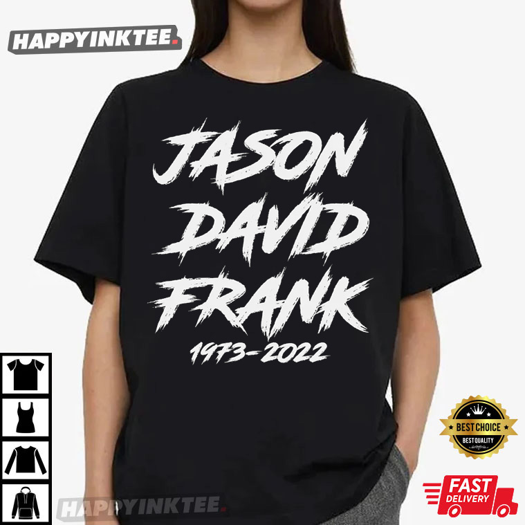 TSHIRT-RIP Jason David Frank Mighty Morphin Power Rangers T-Shirt ...