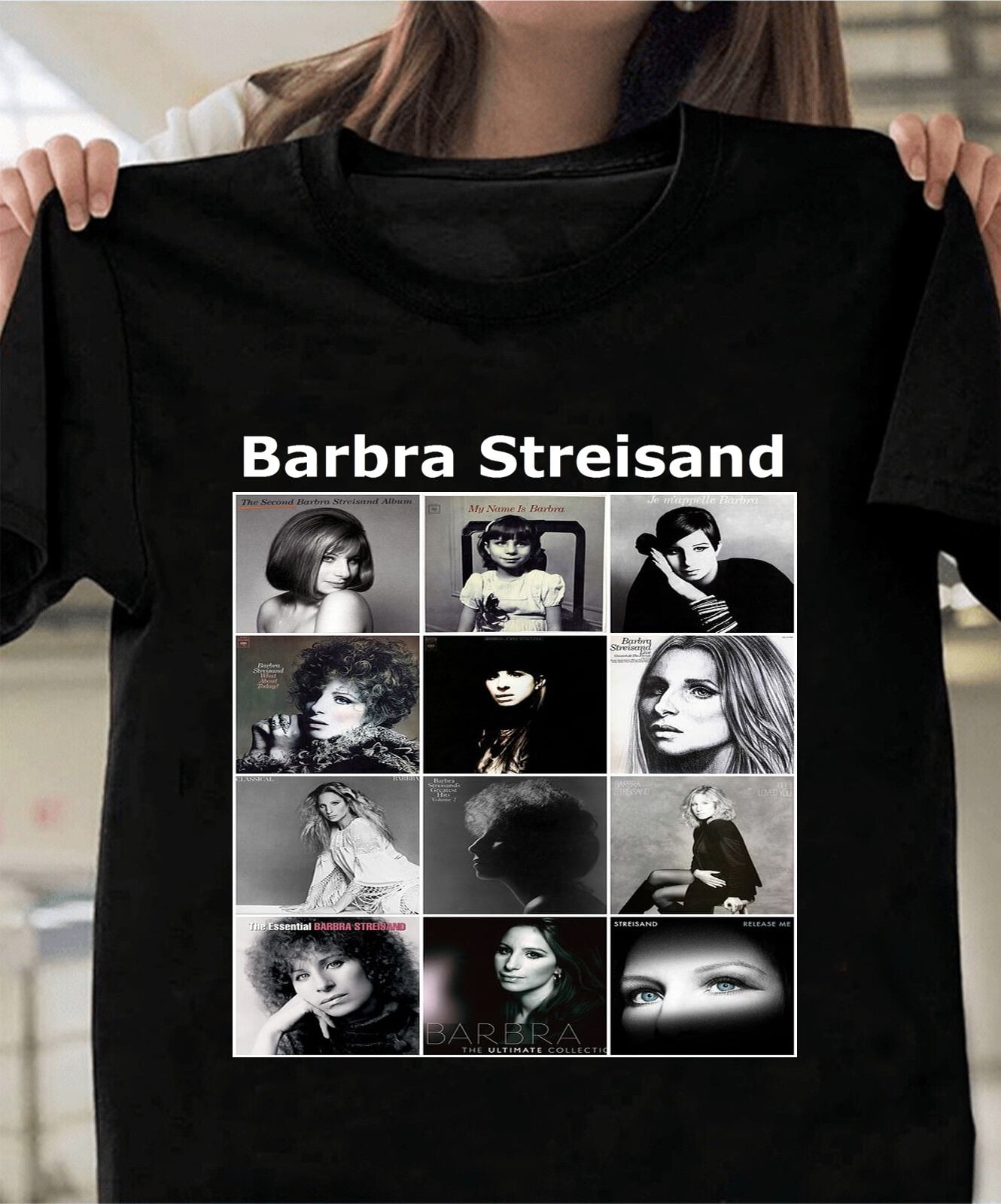 TSHIRT-Rare Collection Barbra Streisand Album Gift For Fan T-shirt ...