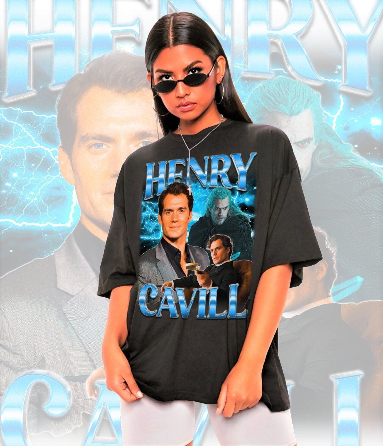 TSHIRT-Retro Henry Cavill Shirt - Henry Cavill Tshirt,Henry Cavill T ...