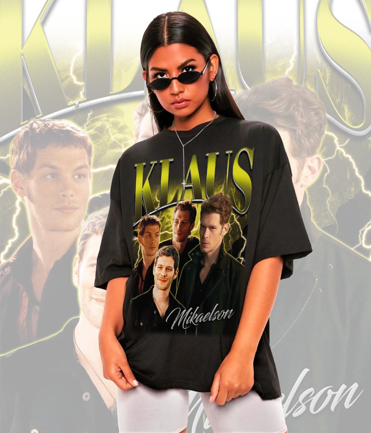 TSHIRT-Retro Klaus Mikaelson Shirt -Klaus Mikaelson Sweatshirt,Klaus ...