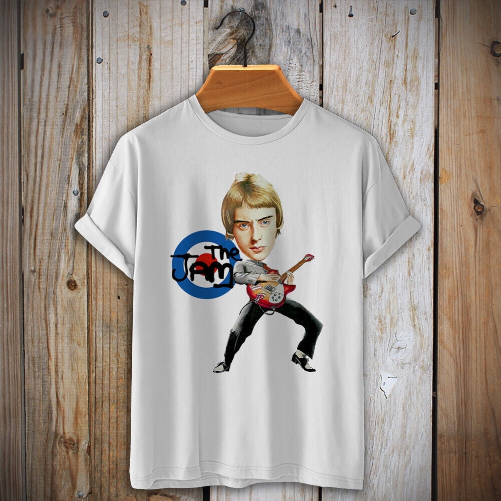 TSHIRT-Retro Paul Weller from The Jam 70s Rock band T-Shirt Rick ...