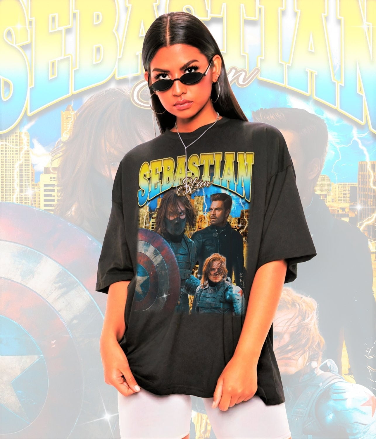 TSHIRT-Retro SEBASTIAN STAN Shirt-Sebastian Stan Sweatshirt,Sebastian ...