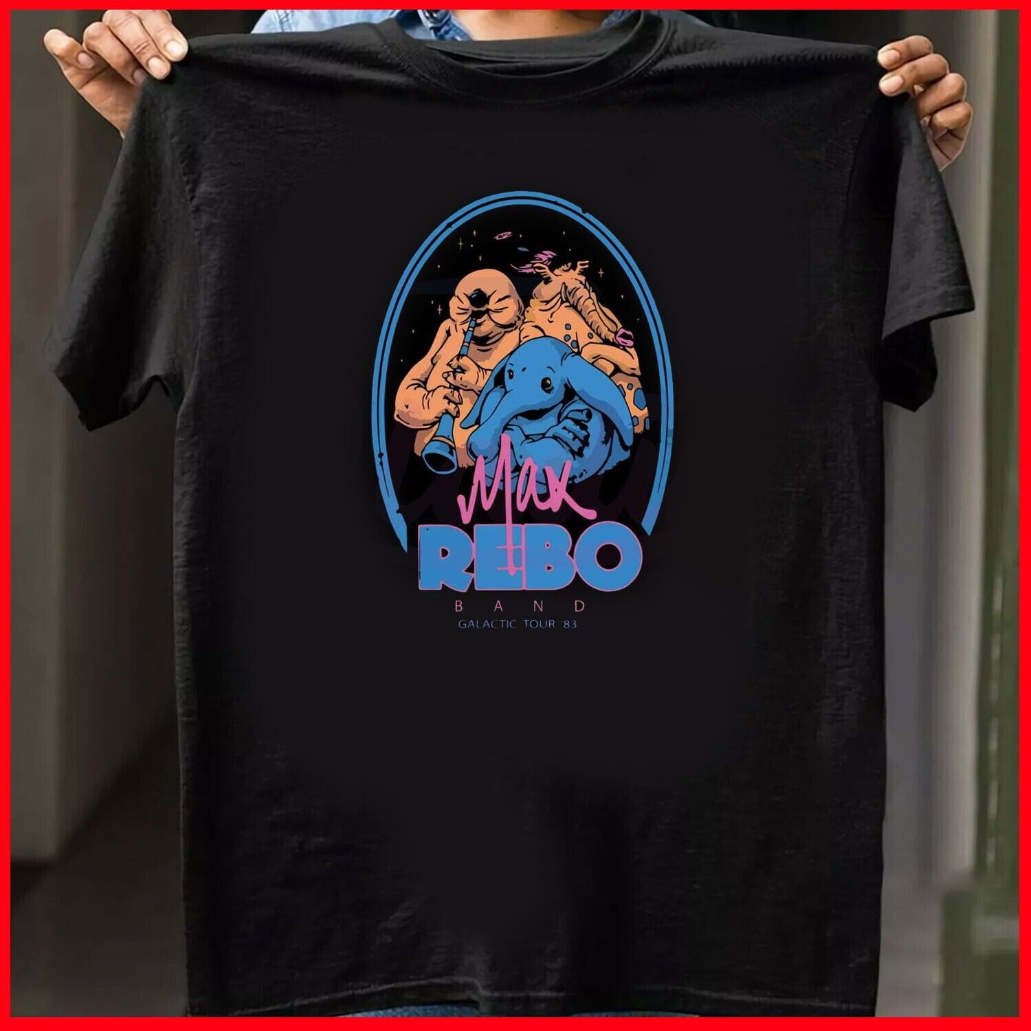 TSHIRT-Retro Star Wars Max Rebo Band Tshirt - Walmart.com