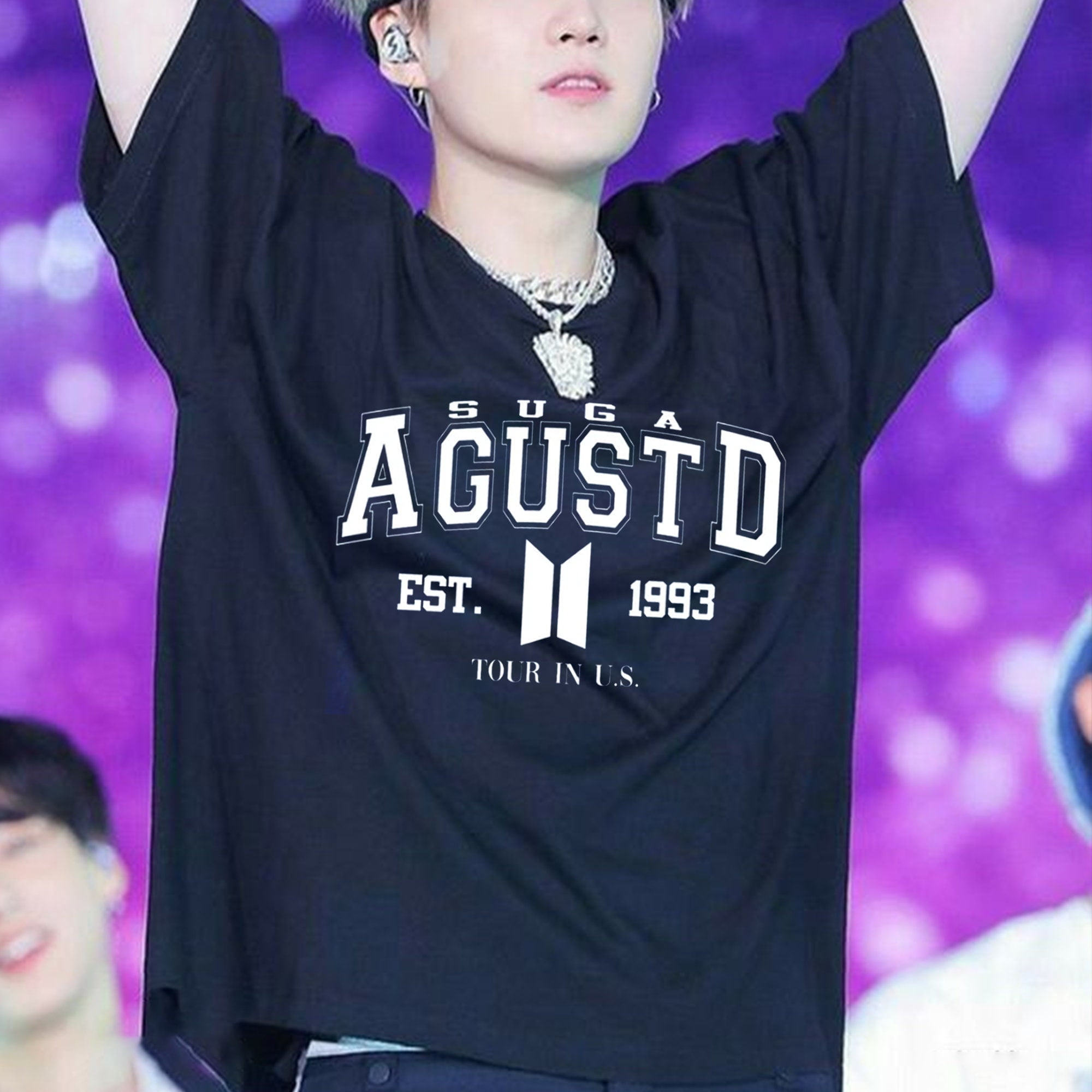 TSHIRT-SUGA AgustD TOUR Tshirt, BTS Suga Sweatshirt, Agust D Tshirt ...