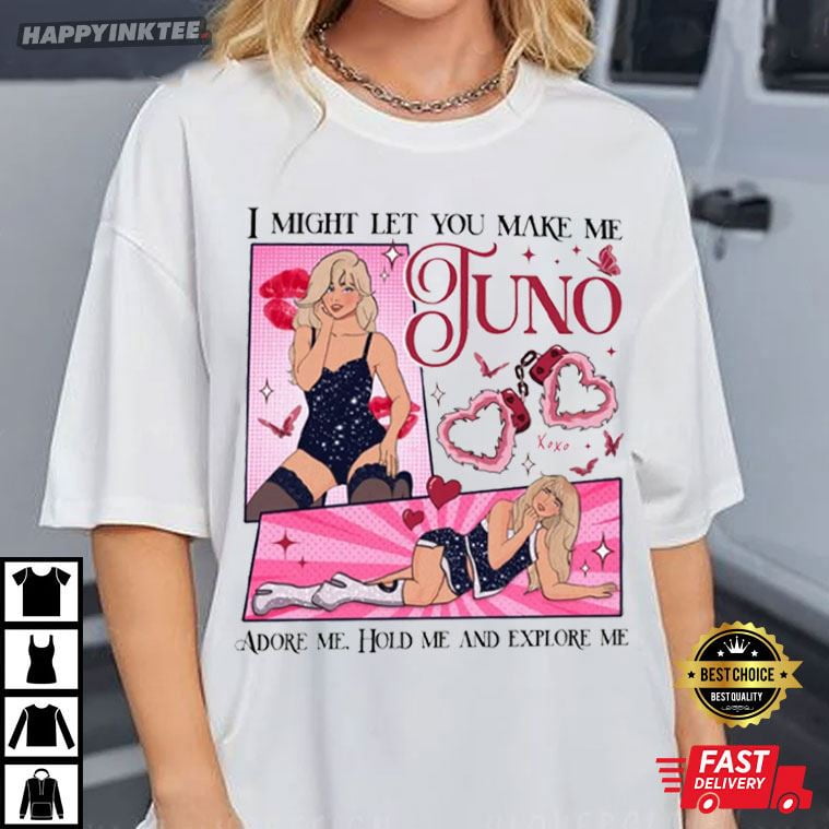 TSHIRT-Sabrina Carpenter Juno Lyrics Short N Sweet T-Shirt - Walmart.com