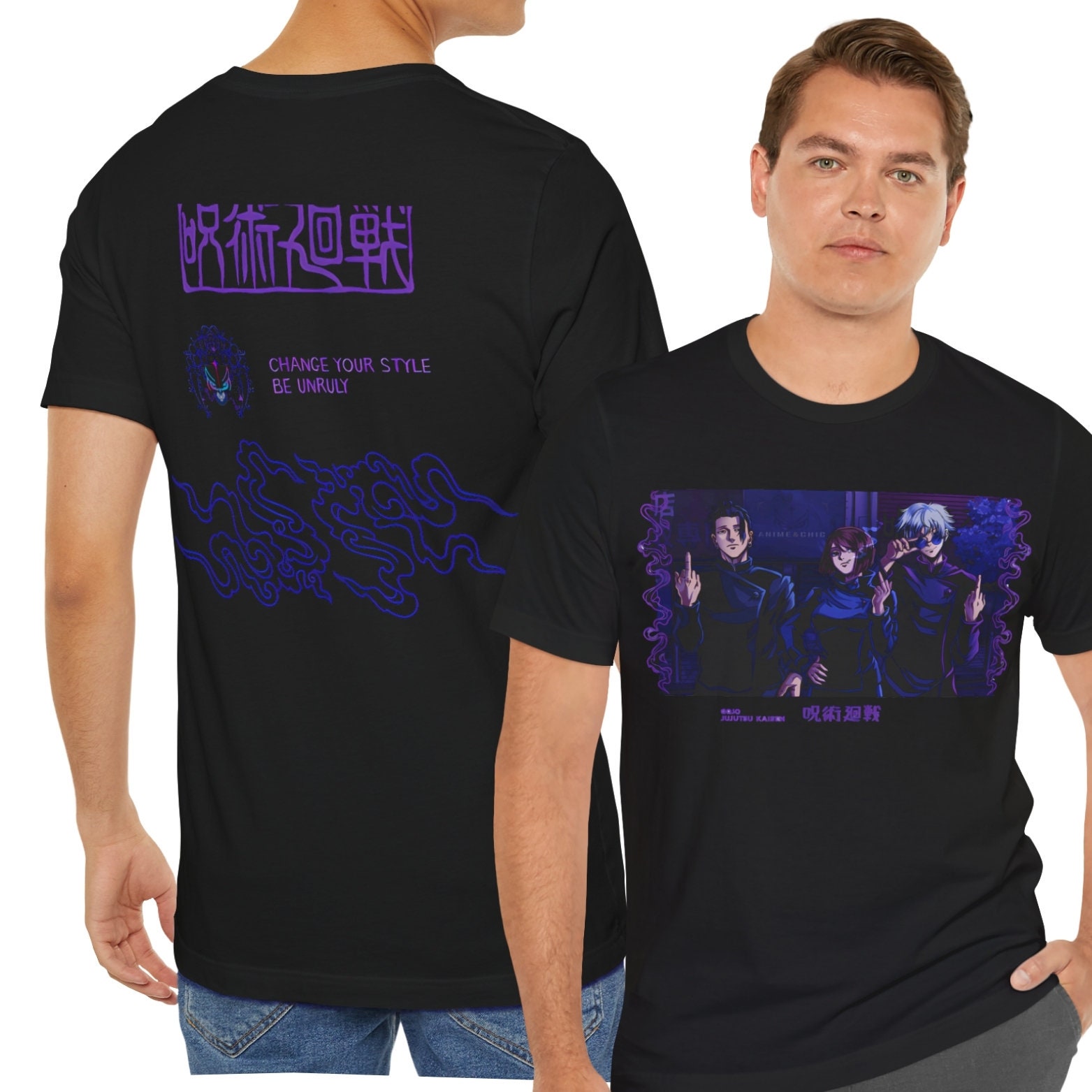 TSHIRT-Satoru Gojo Shirt, Satoru Gojo Fan Shirt, Satoru Gojo Merch ...