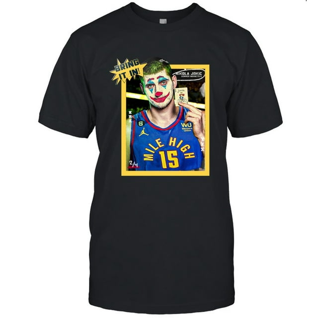 TSHIRT-Shirts Joker Nikola Jokic Limited - Walmart.com