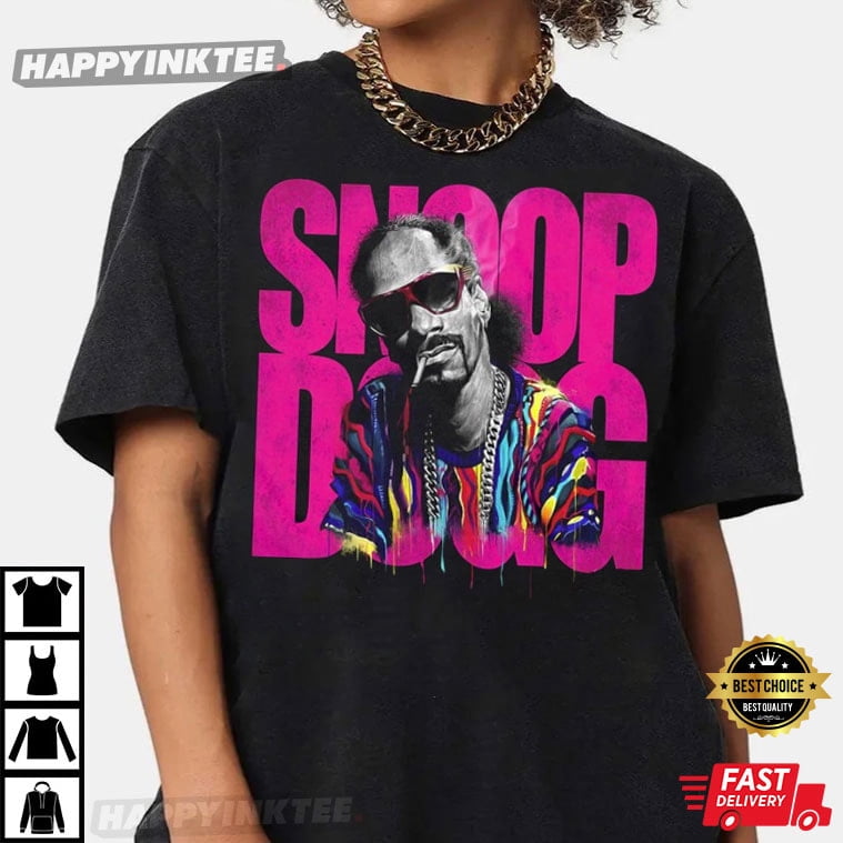 TSHIRT-Snoop Dogg Rapper Hip Hop Concert T-Shirt - Walmart.com