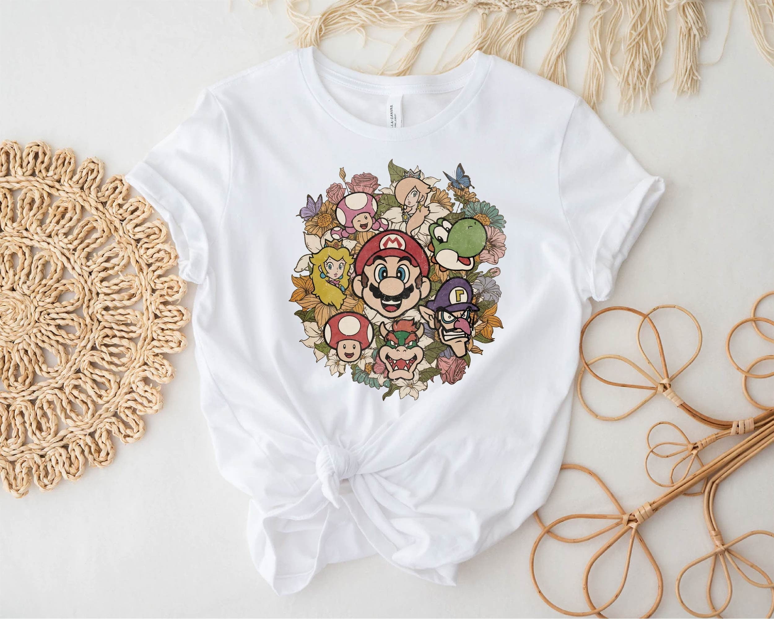 TSHIRT-Super Mario Friends Retro Shirt,Super Mario Bowser Shirt,Super ...