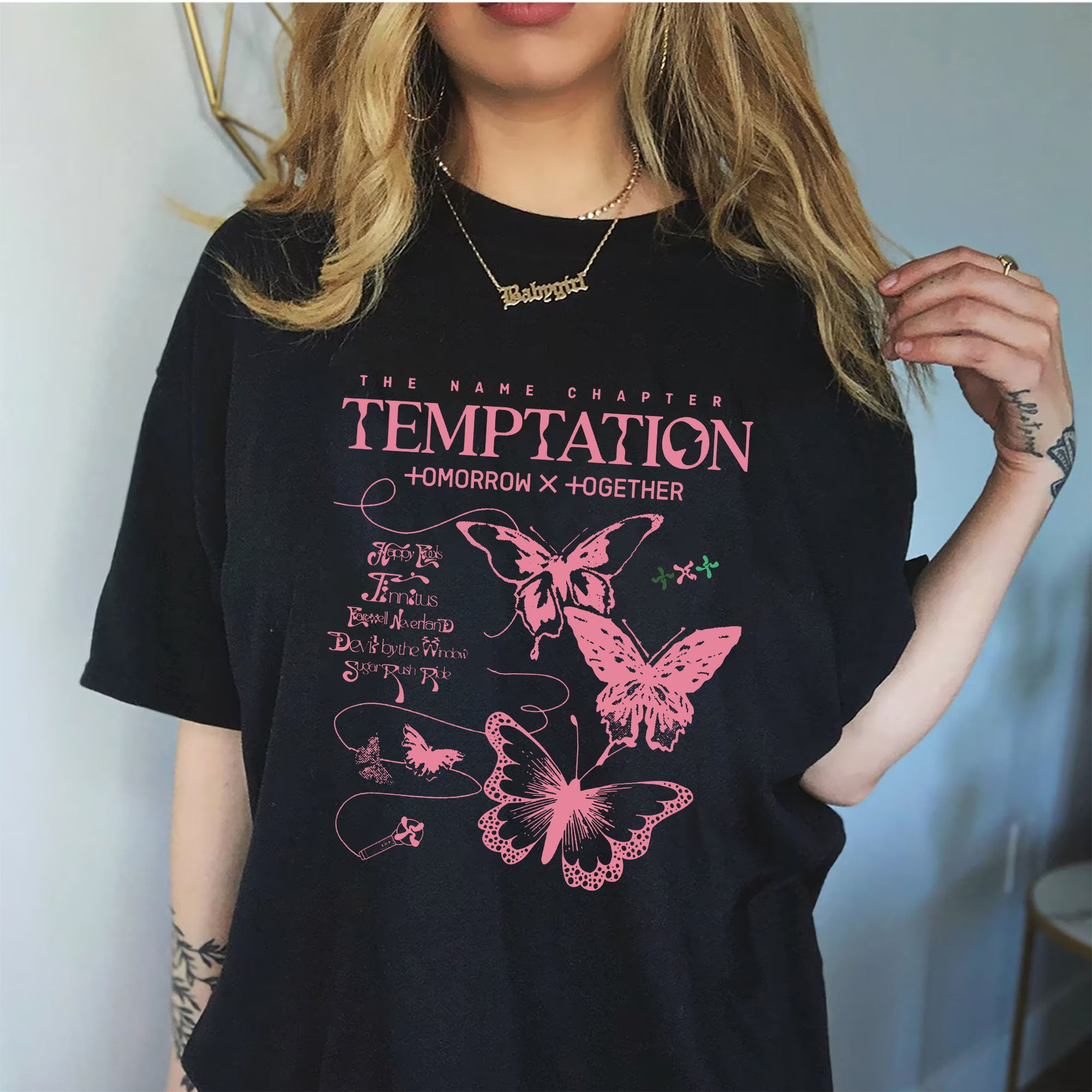 TSHIRT-Tomorrow x Together Shirt, The Name Chapter: Temptation Shirt ...