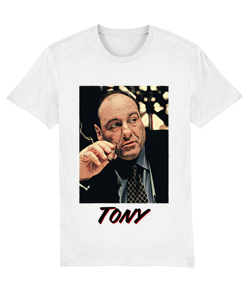 TSHIRT-Tony Soprano T Shirt, The Sopranos, Tony Soprano, The Sopranos ...