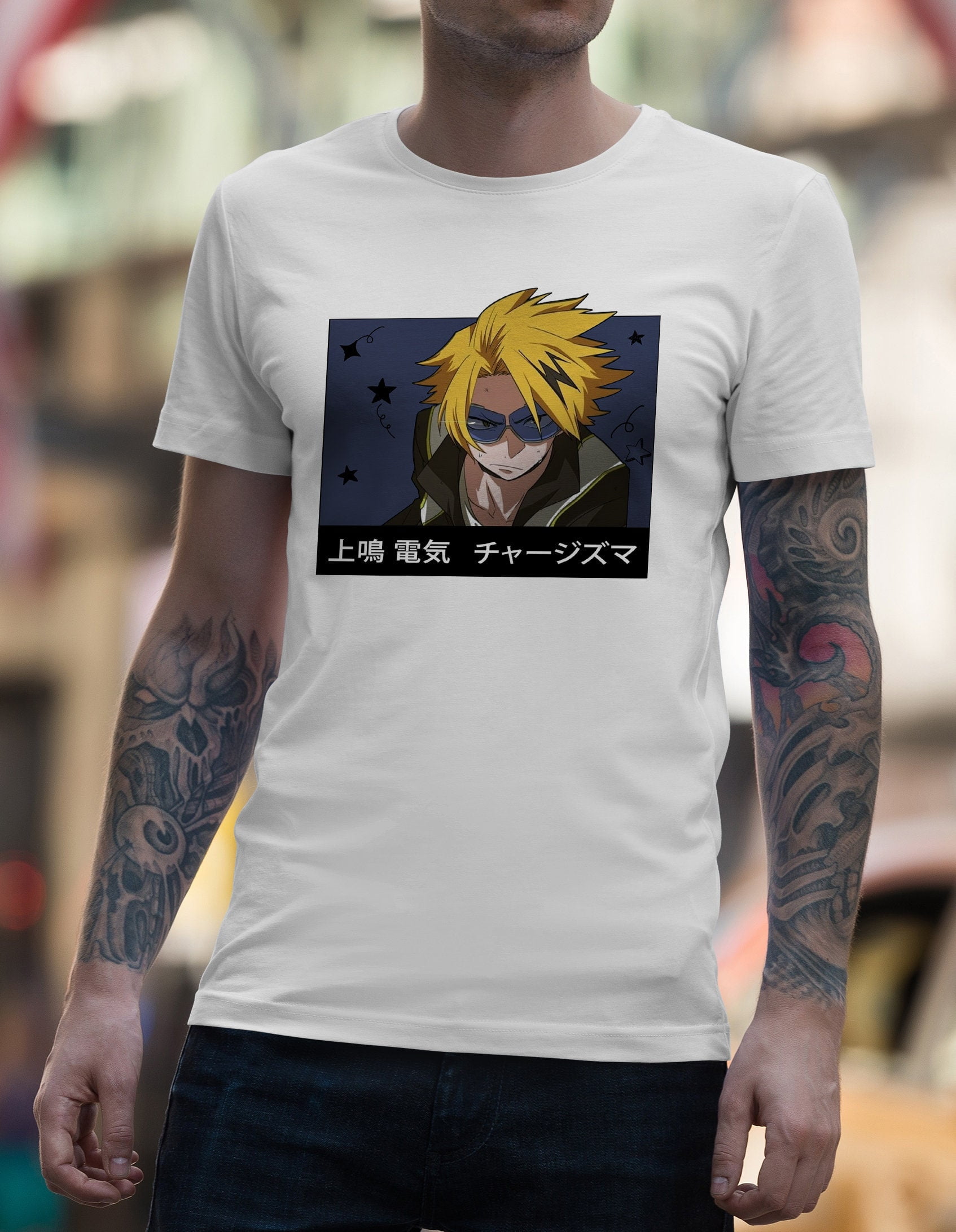 TSHIRT-UNISEX,Kaminari Shirt - Boku no Hero Academia Shirt - Kaminari ...