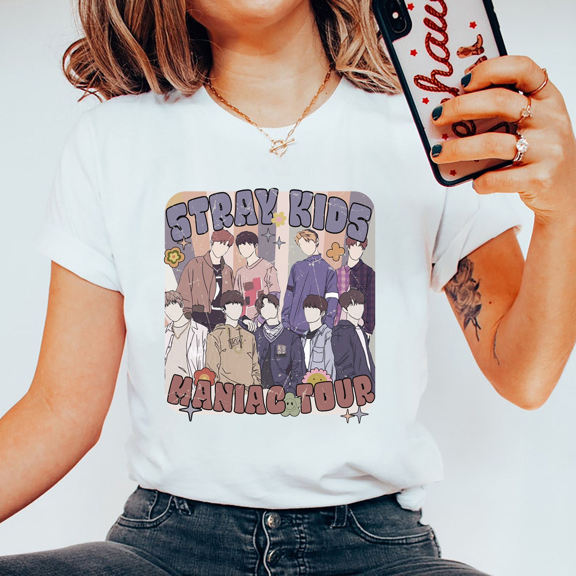 TSHIRT-Vintage Stray Kids Shirt. Stray Kids Member Shirt. Hyunjin, Bang ...