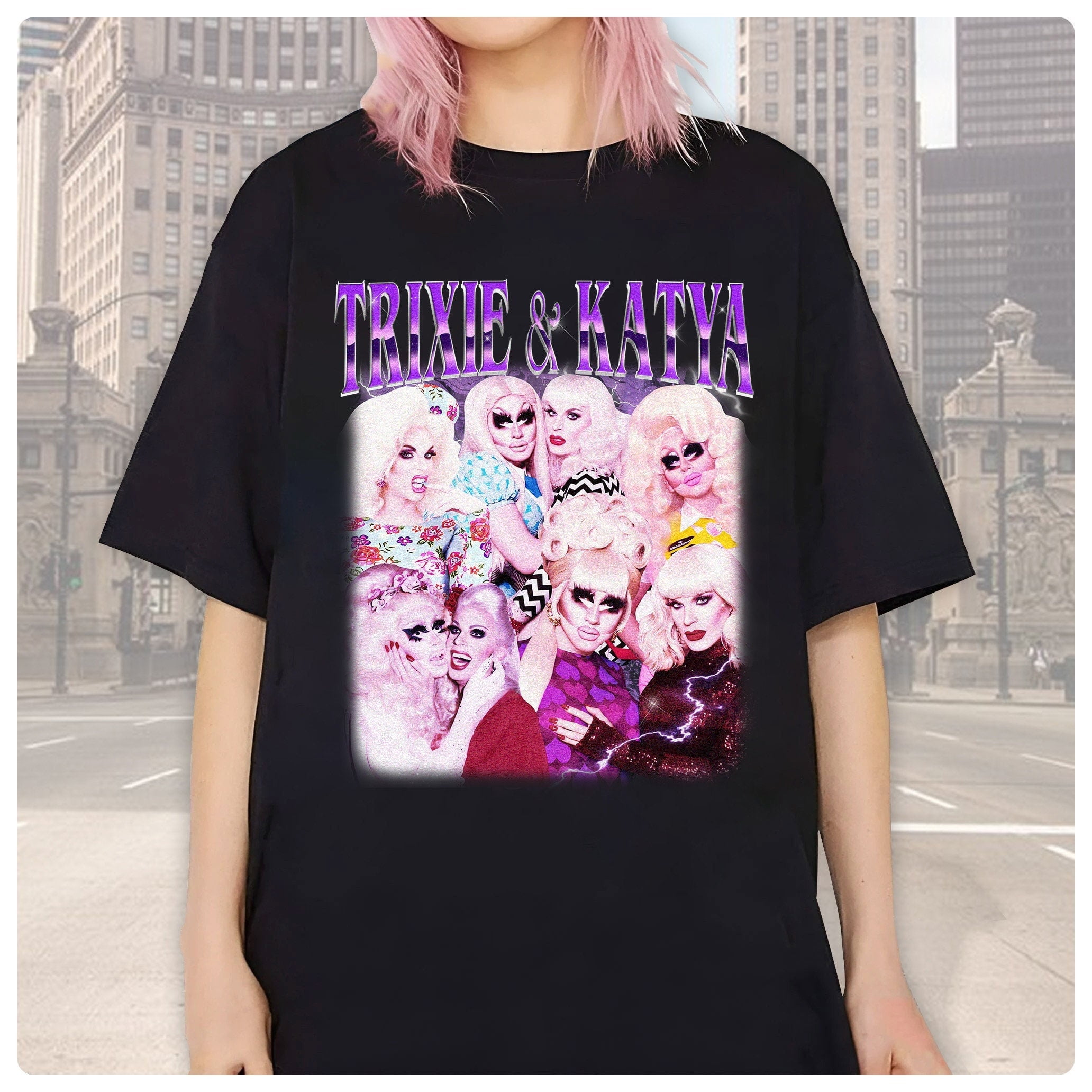 TSHIRT-Vintage Trixe And Katya Shirt | Trixie And Katya Bootleg Shirt ...